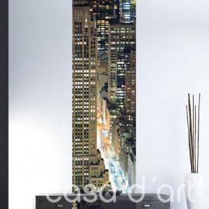 City Window Vertical Wall Photomural on Luulla