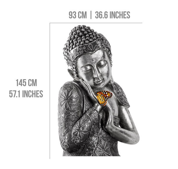 Buddha Wall Sticker Asian Home Decor Yoga Meditation Decal Oriental ...